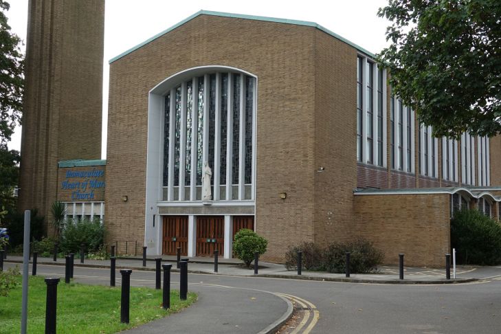 Immaculate Heart of Mary, Botwell Lane, Hayes (Roman Catholic) « London ...