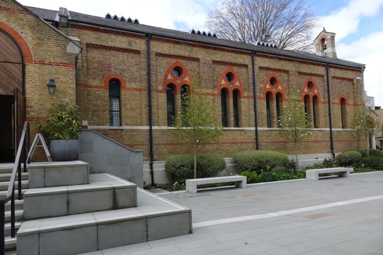 Guards Chapel, Chelsea Barracks (Former) now the King’s Foundation ...